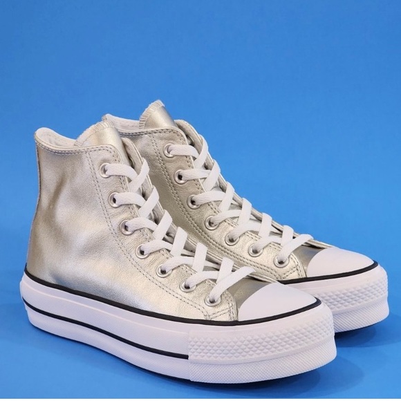 Converse | Shoes | Converse Ctas Hi Lift White Goldwhiteblack Womens ...